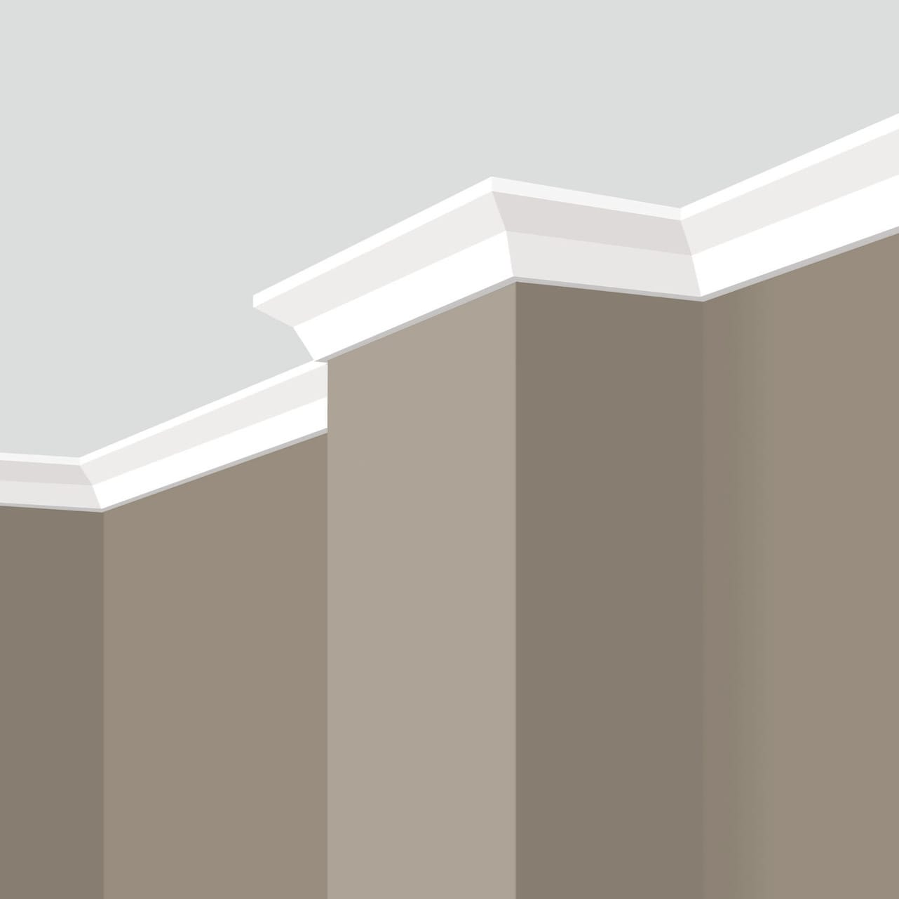Like other types of cornices from Gyprock, Gyprock Aria™ is covered by ...
